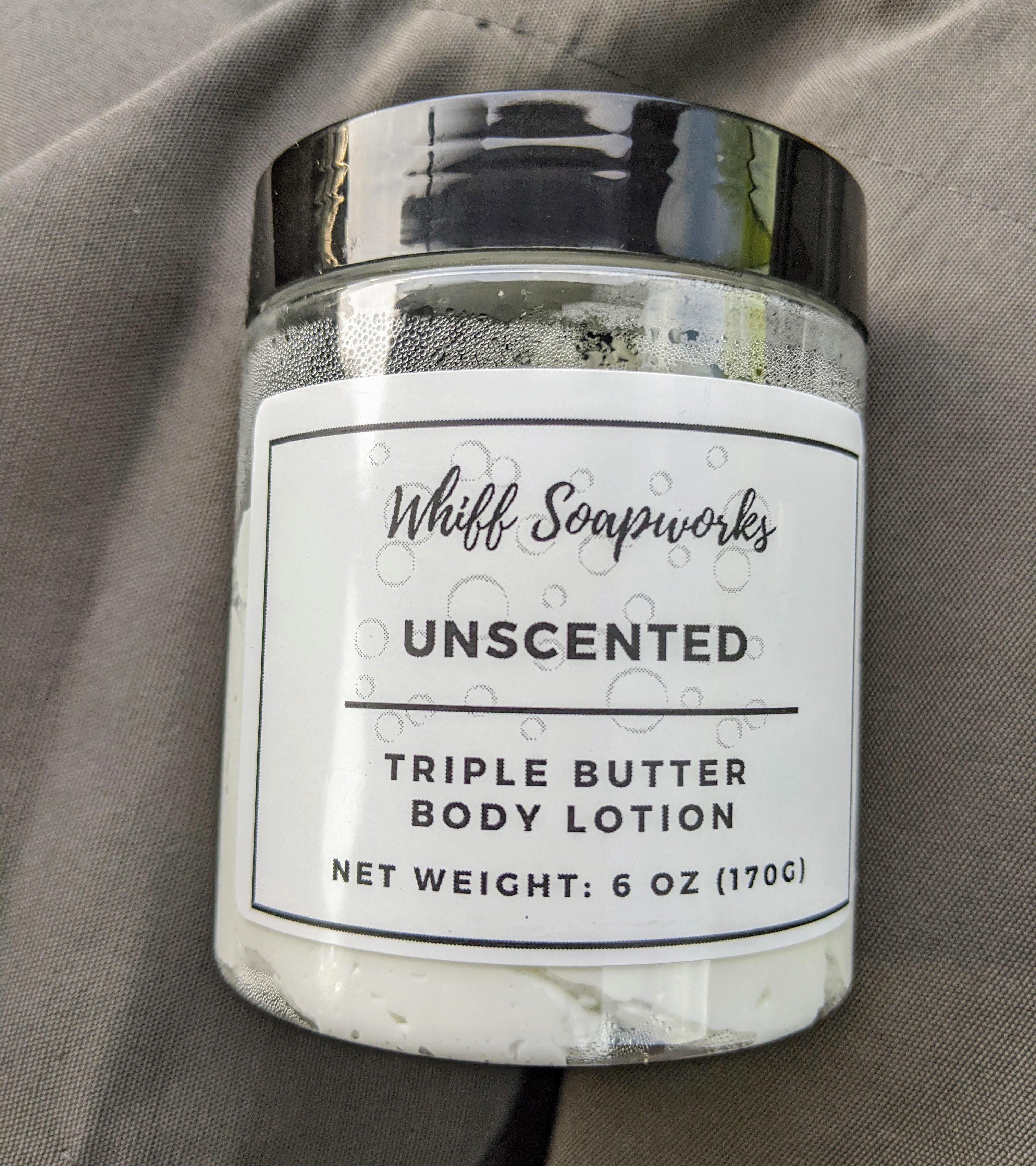Unscented Body Lotion | Whiff Soapworks